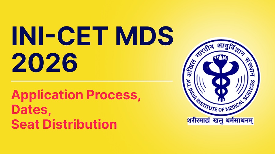 INI-CET 2026 - Application Process, Dates, Seat Distribution