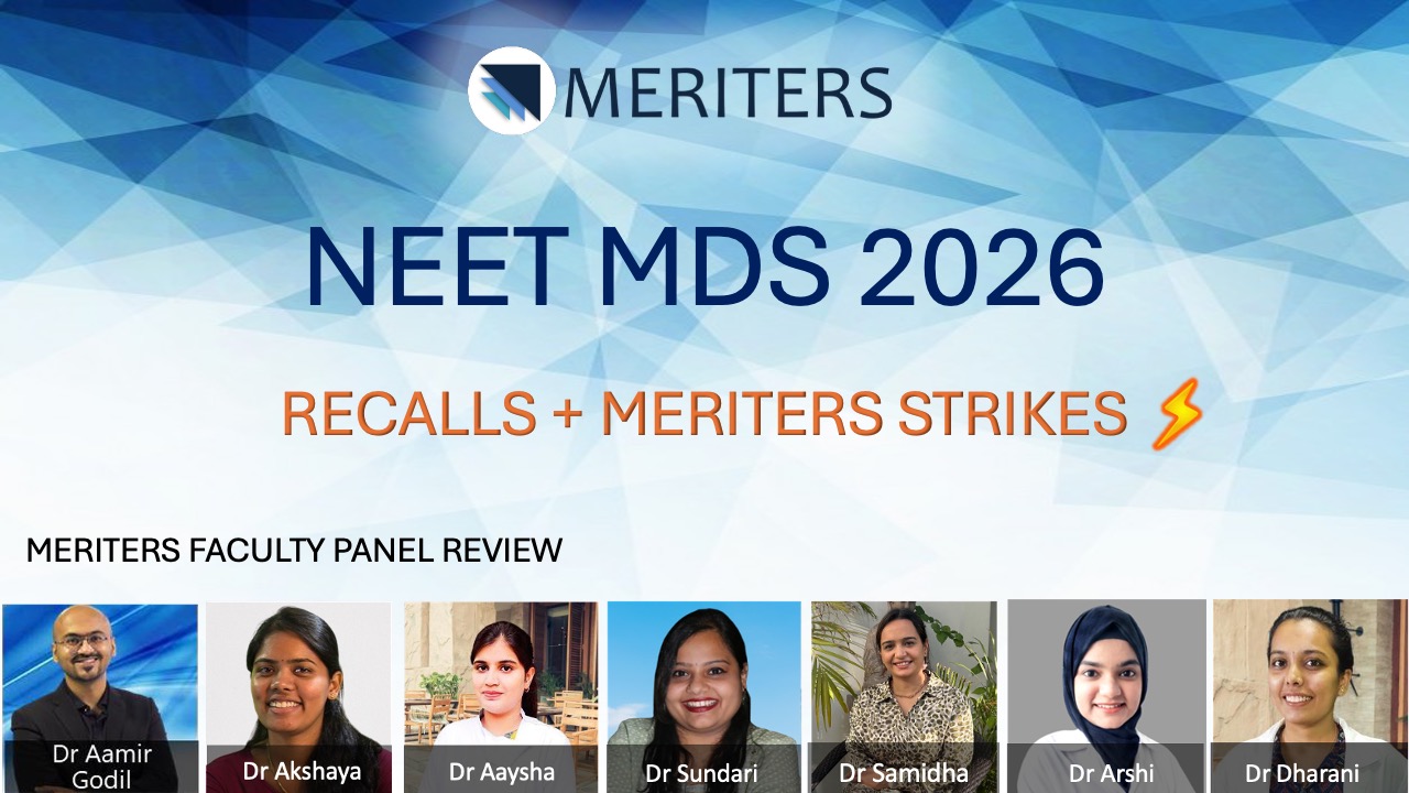 NEET MDS 2026 Question Paper and Answers